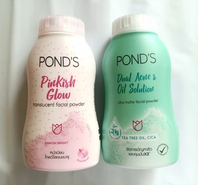 2 Mixed POND'S Magic Powder Oil Blemish Control Plus Double UV ...