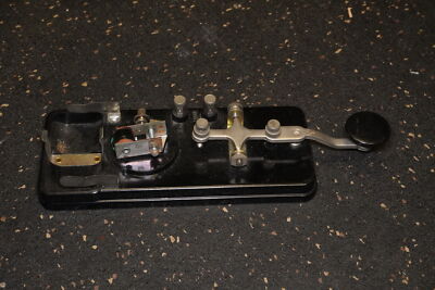 Vintage Telegraph Key Japan Buzzer and Battery Calrad Argonne | eBay
