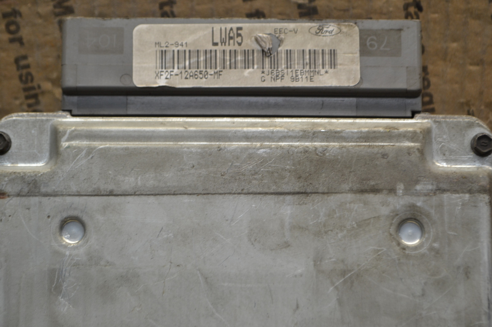 1999 Ford Windstar Engine Control Unit ECU XF2F12A650MF Module 468-7D4 ...