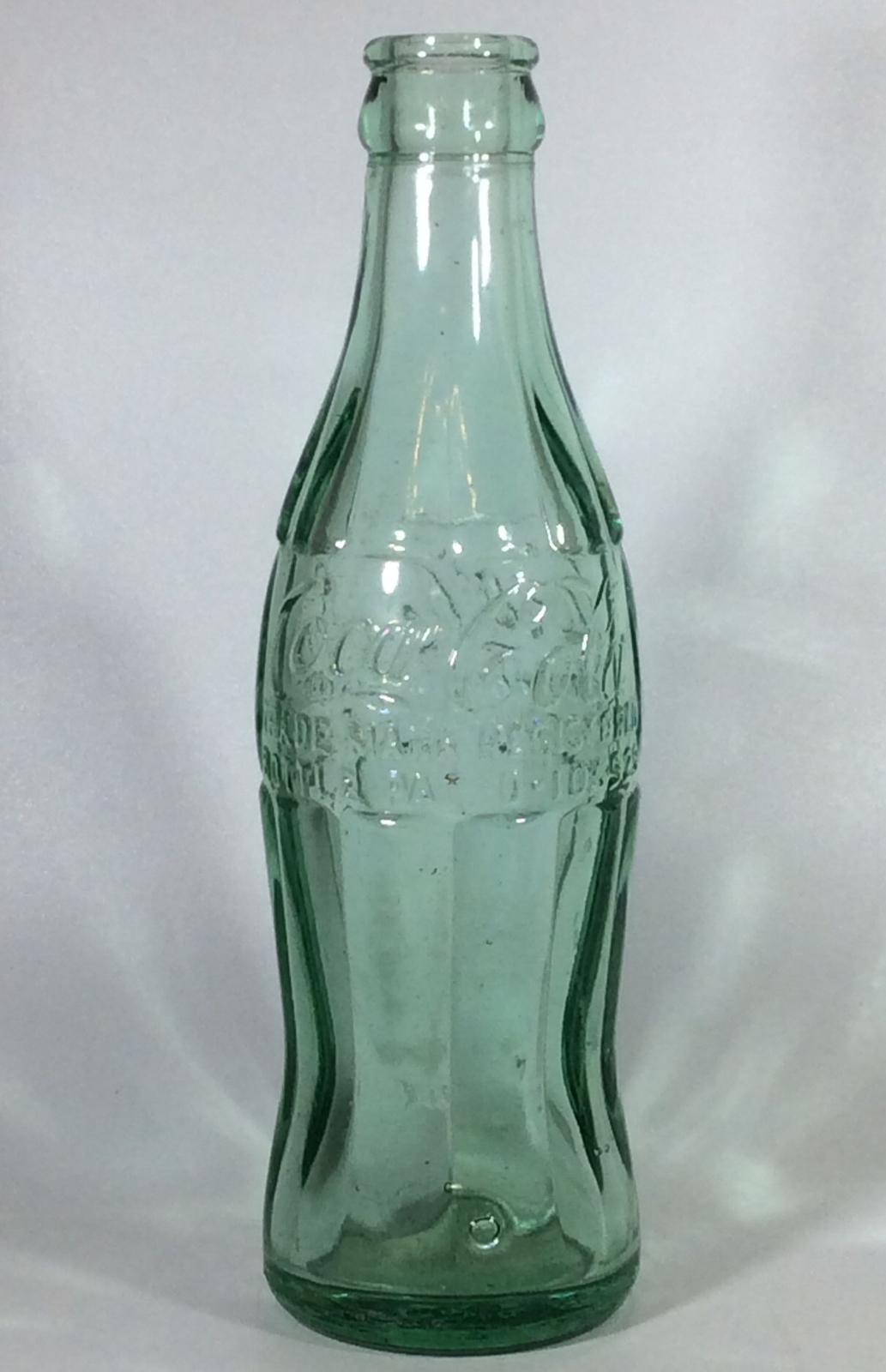 Vintage 1948 Green 6 Oz. Coca Cola Coke Soda Bottle OAKLAND MD. Pat. D ...