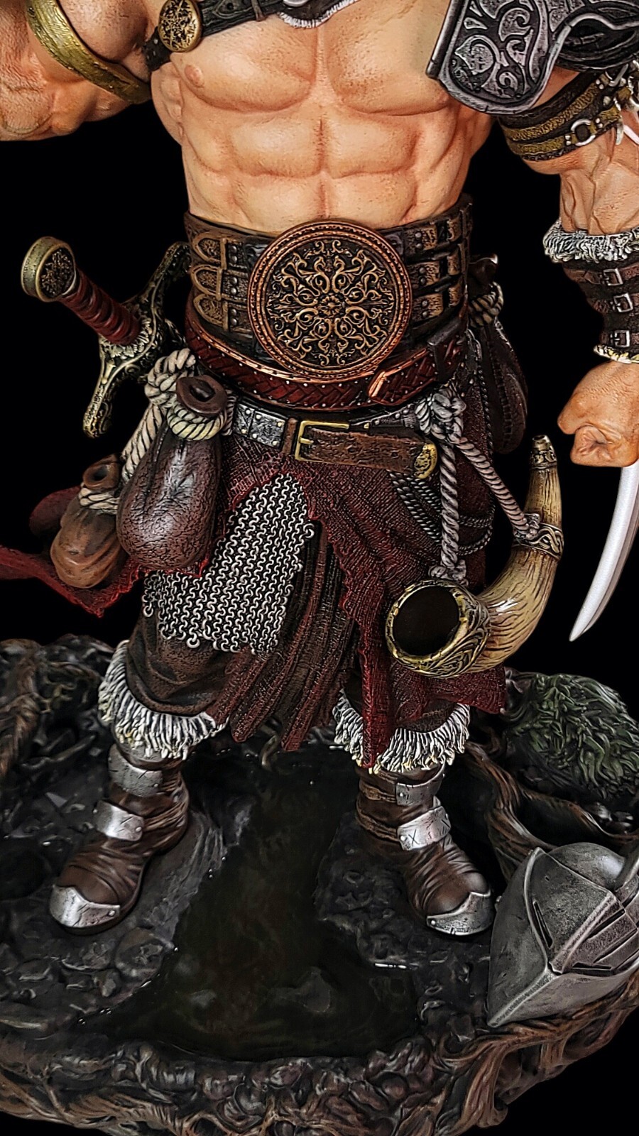 Custom Marvel X-Men 1/4 LL Medieval Wolverine Figure Statue Sculpted By ...