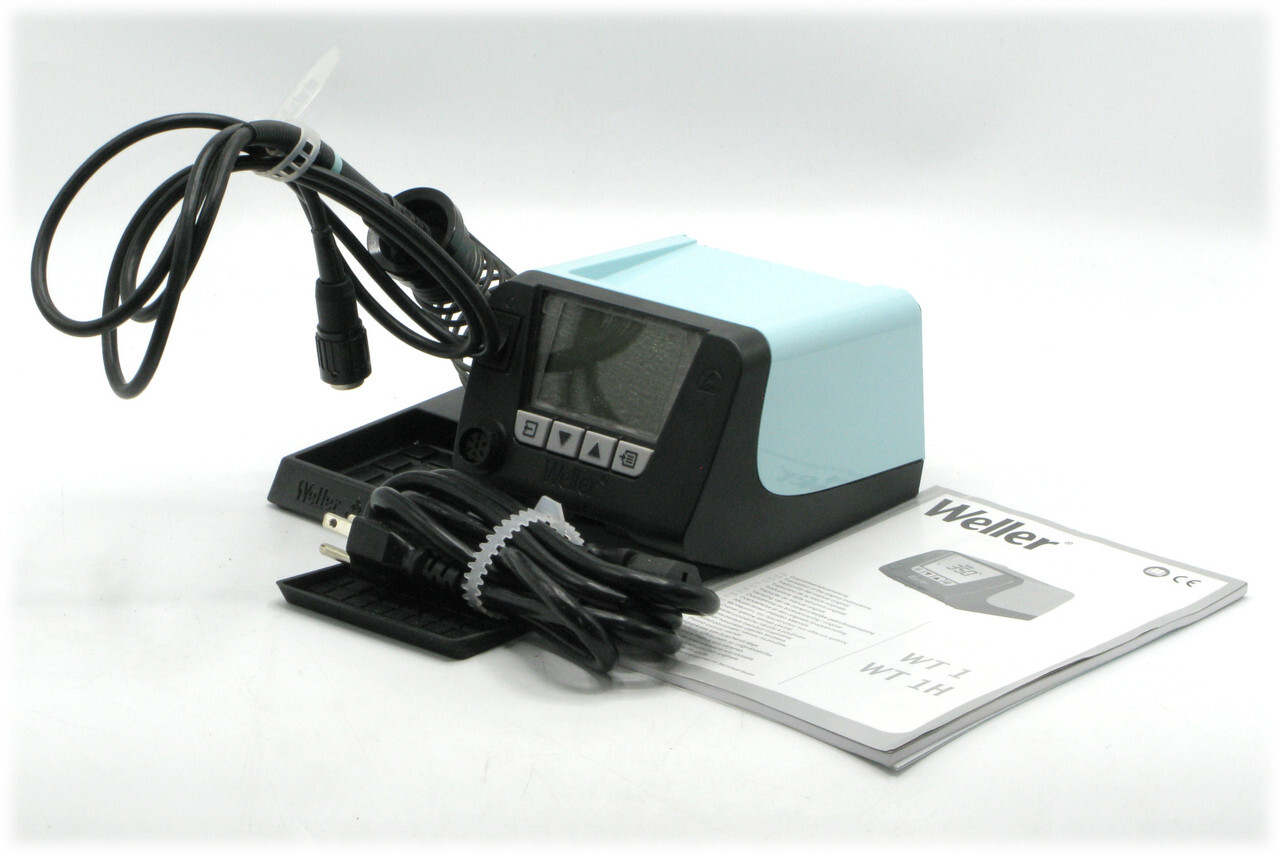 Weller WT1H 1-Channel Power Unit 150W, WSP80 Soldering Iron 80W, KH 4 ...