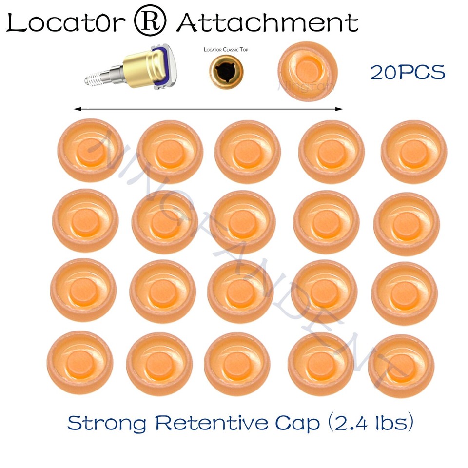 Nobel Biocare Active NP/RP Locator Abutment 1-5mm Male Cap implant ...