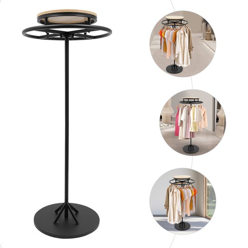 Round Clothing Rack, Clothing Display Rack, Floor-standing Garment ...