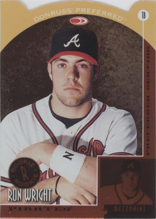 1998 Donruss Preferred - Mezzanine Ron Wright #158 Die-Cut Preferred ...