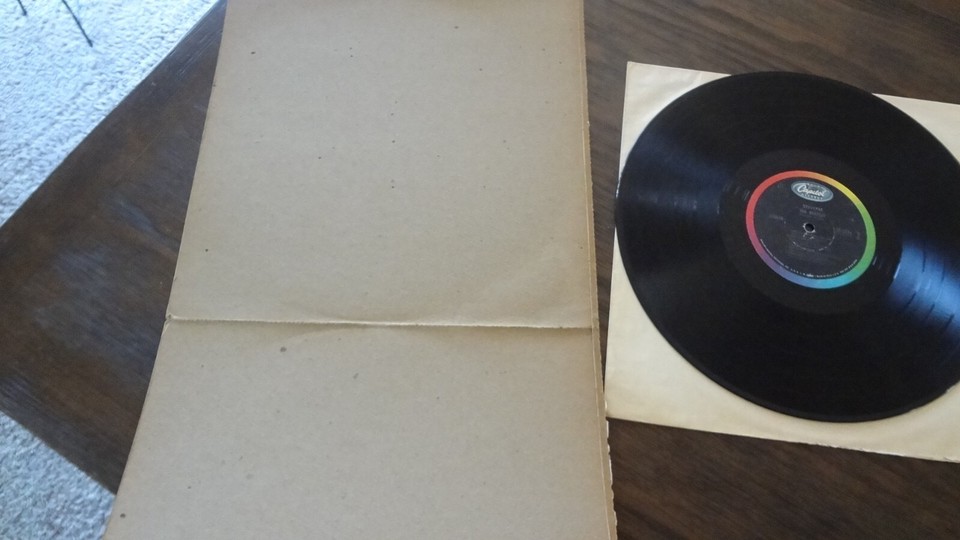 1966 CAPITOL RECORDS THE BEATLES REVOLVER ALBUM ROUGH COVER LP SHOWS ...