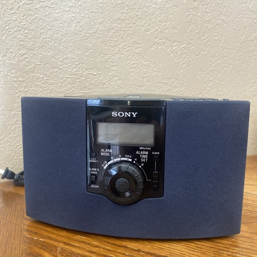 Sony Dream Machine AM/FM CD Clock Radio ICF-CD823 Alarm Clock Tested | eBay