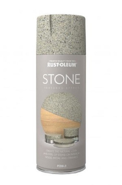 X1 Rust-Oleum Stone Textured Multi-colour Premium Spray Paint Pebble ...