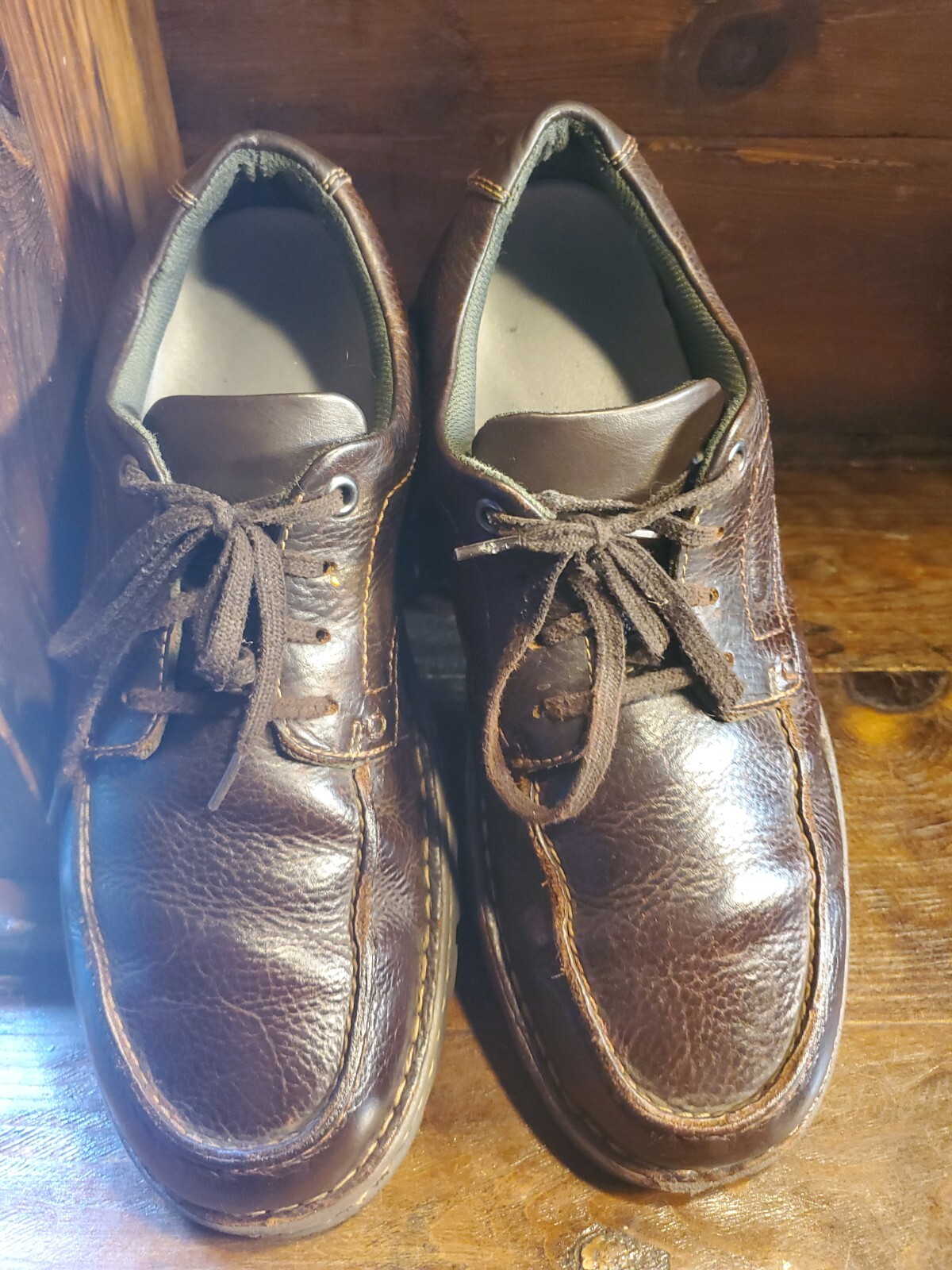 Clarks 11826 Men's Brown Leather Boat Style Casual Ox… - Gem