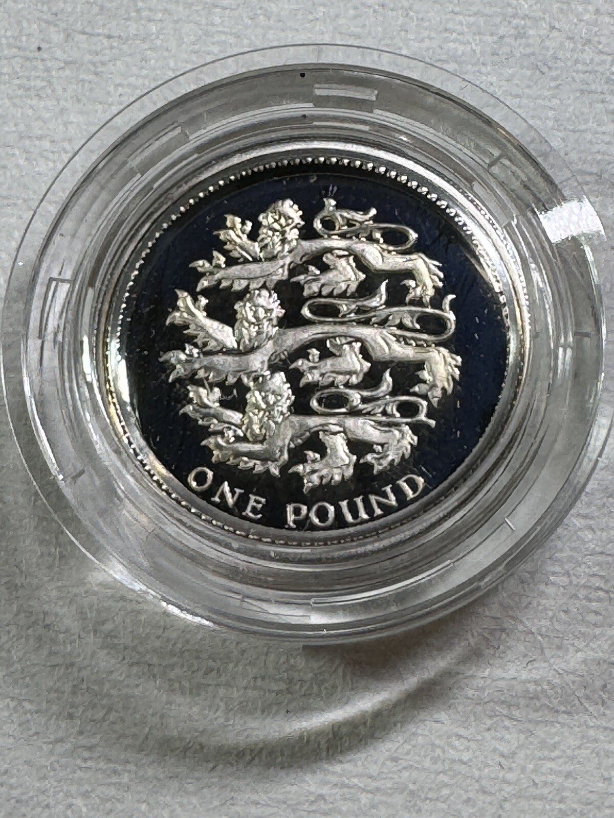 1997 Great Britain 1 Pound Silver Proof Coin English Lions | eBay