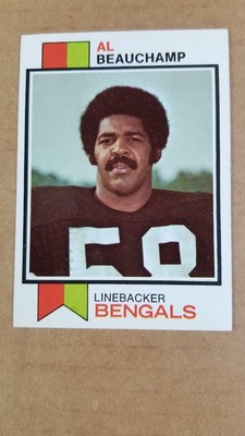 AL BEAUCHAMP 1973 Topps #337 Football FREE SHIPPING | eBay