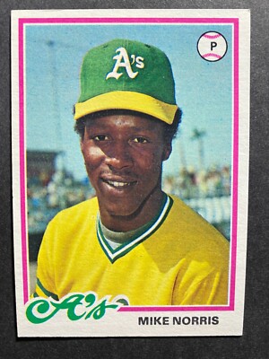 1978 TOPPS #434 MIKE NORRIS NM-MT MLB BASEBALL CARD | eBay