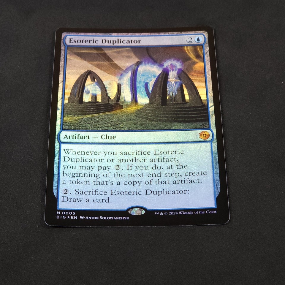 FOIL - MTG Esoteric Duplicator #5 - Outlaws of Thunder Junction: The ...