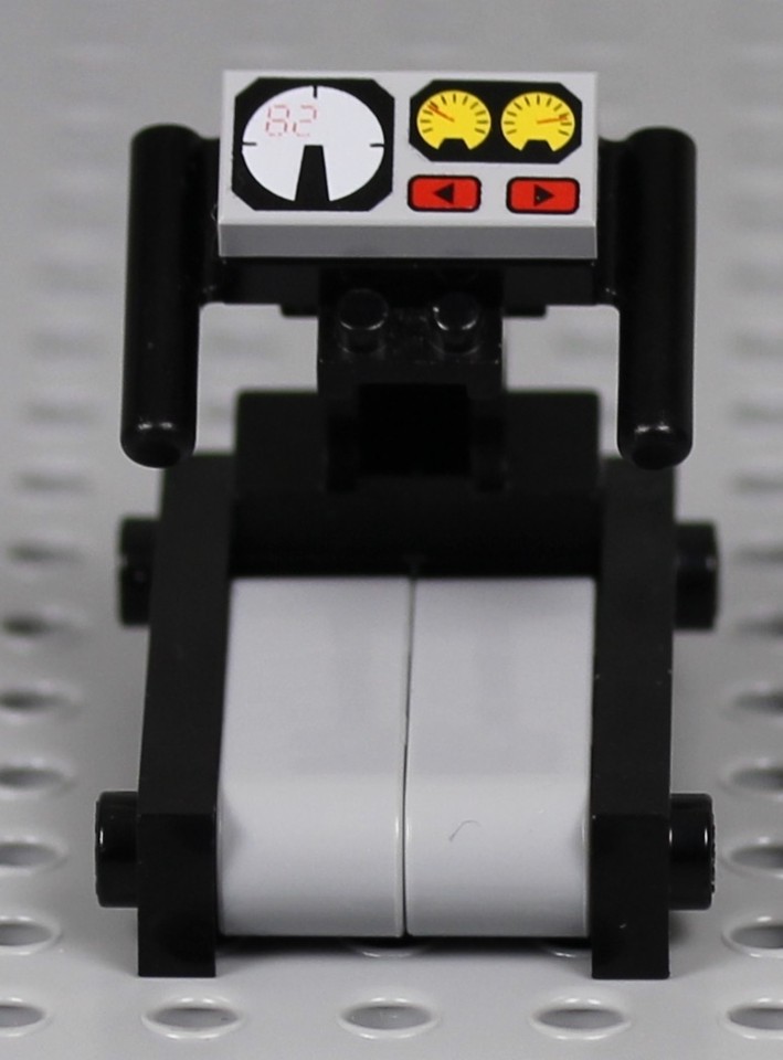 LEGO - Treadmill - Fitness Female Minifigure Male Workout Gym Sports ...