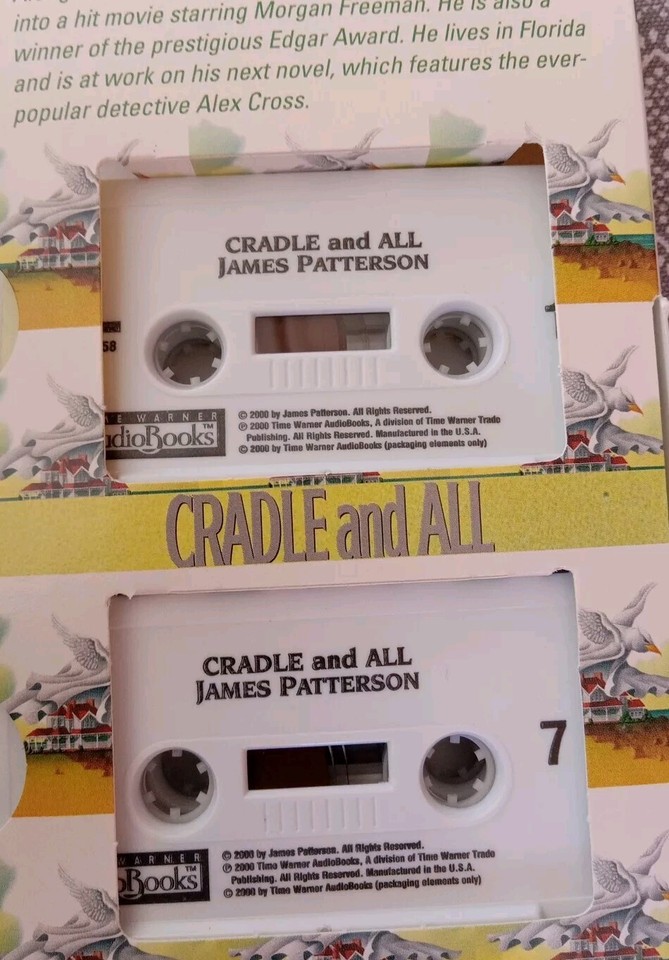 James Patterson Audio Book Cassette Tapes Cradle And All | eBay