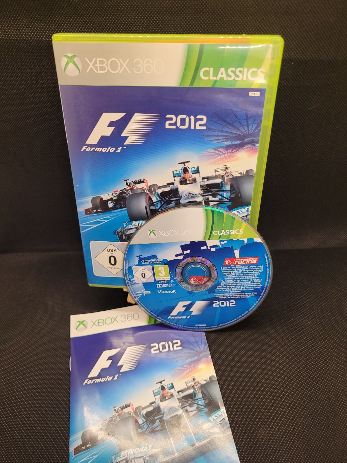 F1 2012 Formula 1 Xbox 360 Classics Bestseller In OVP Zustand Gut ...