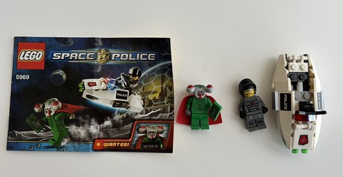 LEGO Space Police 5969 Squidman Escape 100% Complete With Instructions ...