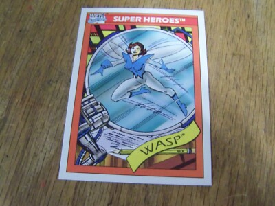 WASP 1990 MARVEL COMICS TRADING CARD IMPEL MARKETING INC. # 51 | eBay