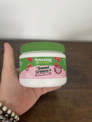 Amazing Grass Sweet Greens Superfood Powder, Summer Berry, 25 Servings ...