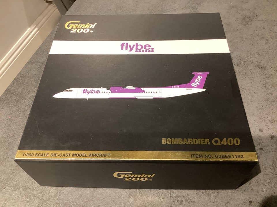 Gemini Jets 1:200 Flybe Bombardier Q400 G-ECOE “Read Description ...