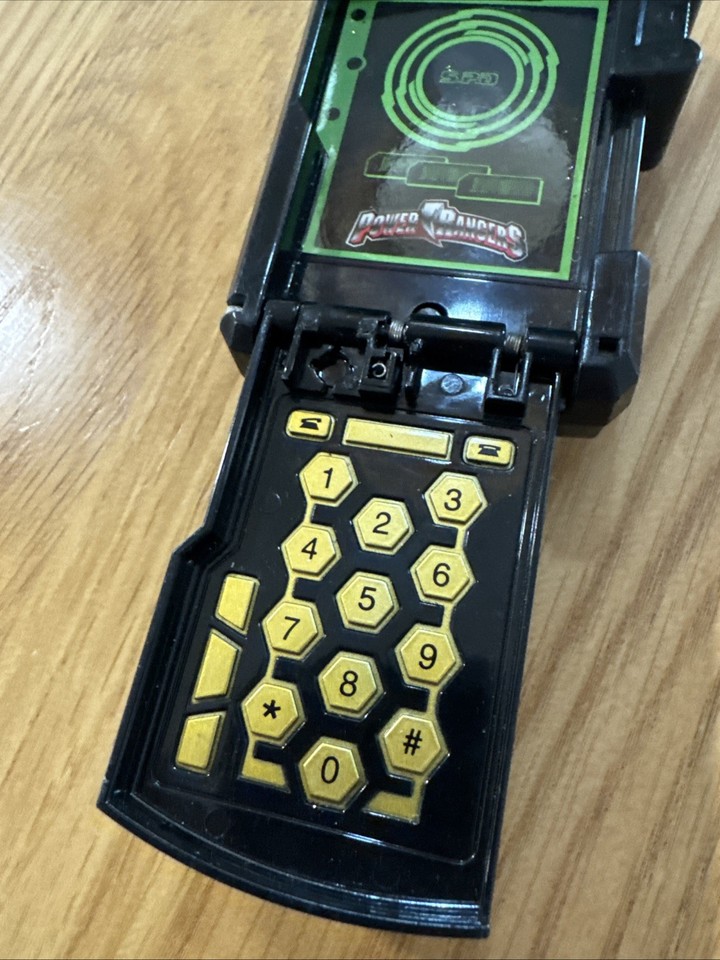 Power Rangers SPD Gold Delta Morpher Bandai 2004 - Works, but **READ ...