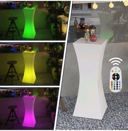 LED Bar Table , cafes, parties, restaurants, terraces, lounges, Special ...