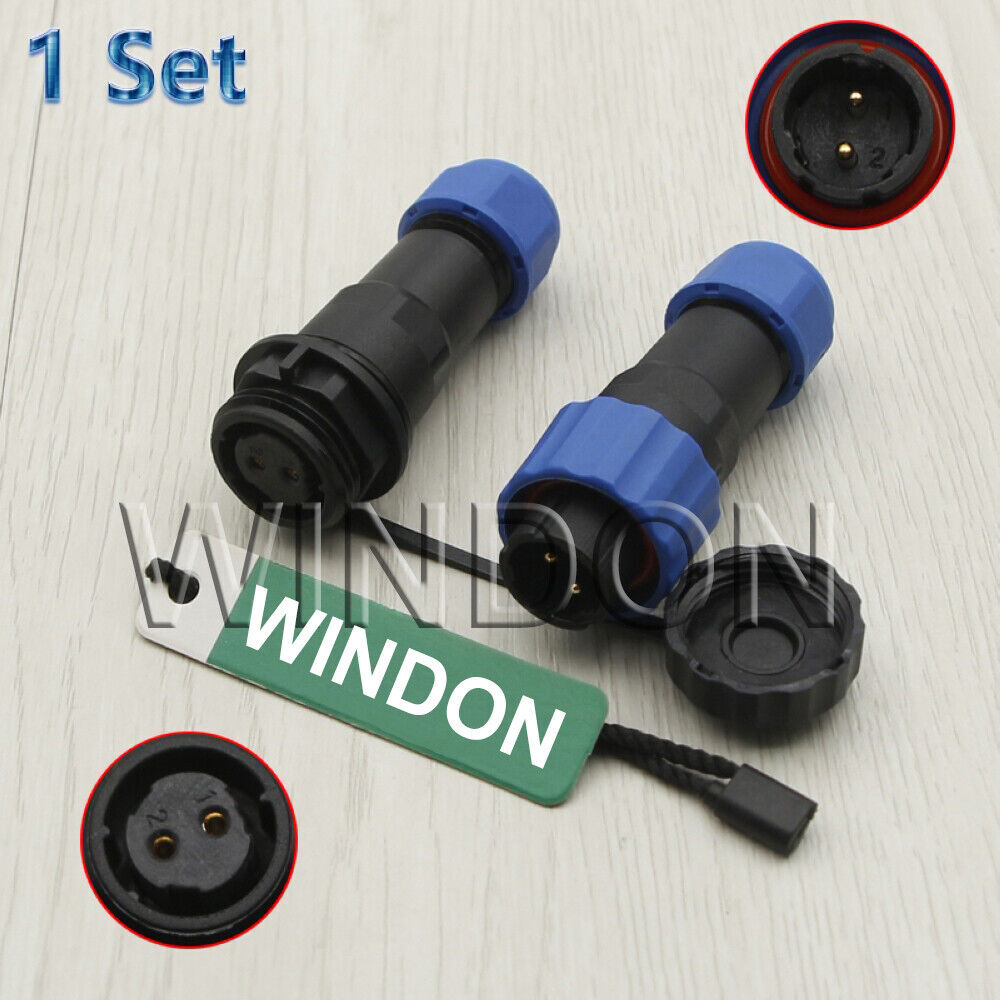 Waterproof SP16 IP68 2Pin-9Pin Aviation Cable Connector Plug Circular ...