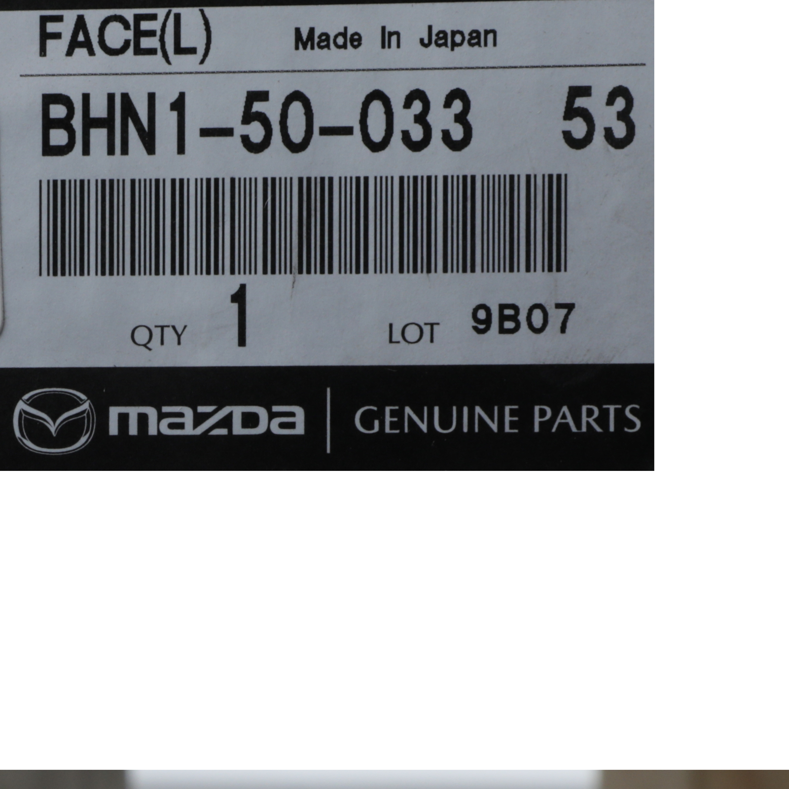 NEW OEM GENUINE Mazda 2014-2016 Mazda3 Grille Cover Front Fascia BHN1 ...