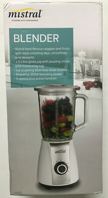 Mistral Blender New (MB555W) (White) #4819NOB | eBay Australia