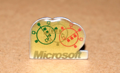 Old Microsoft Corporation Technology Company Vintage Collectible Promo ...