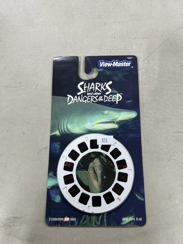 View Master 3D Favorites - Sharks and other Dangers of the Deep New Old ...