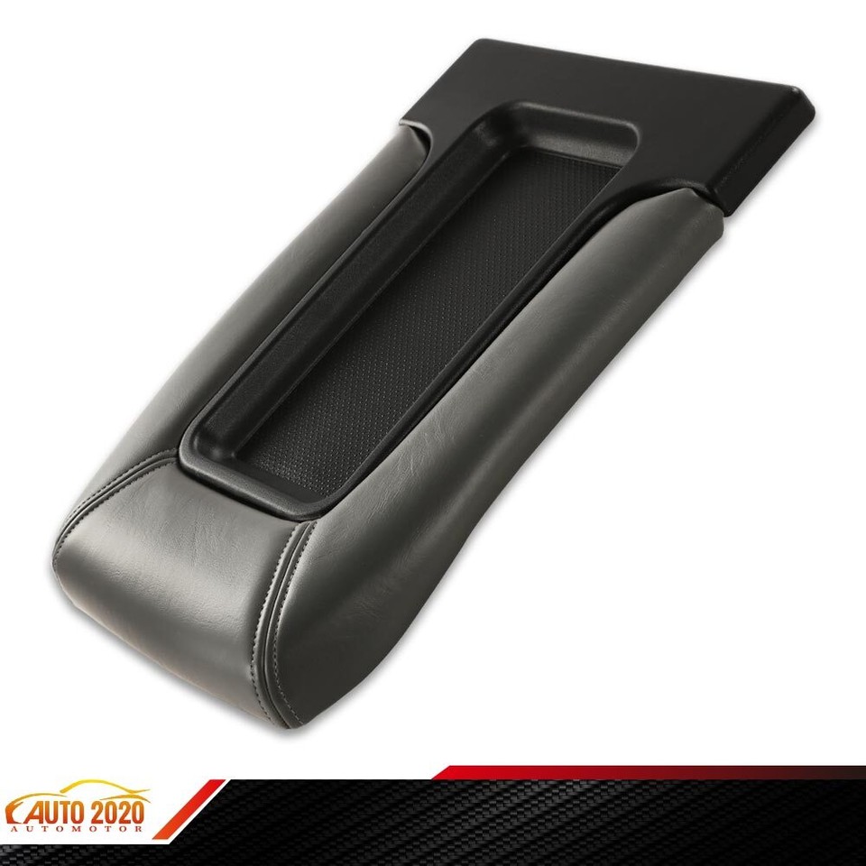 Center Console Cover Fit For 99 - 07 Chevy Silverado Lid Arm Rest Latch ...