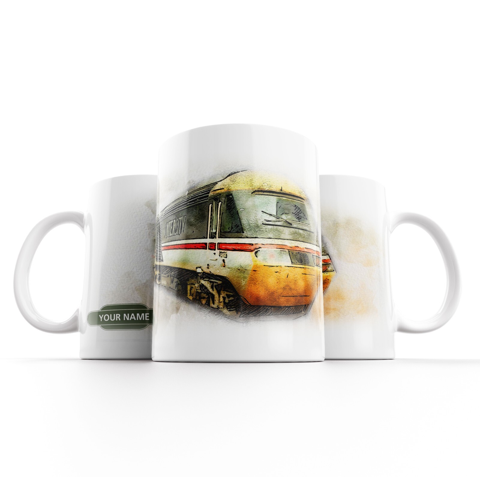 HST 125 (Class 43) Mug - LNER, ScotRail, GWR, First, Intercity, Virgin ...