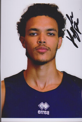 BASKET PHOTO DE Kyle Foster CHORALE ROANNE 2022/23 SIGNATURE ORIGINALE ...