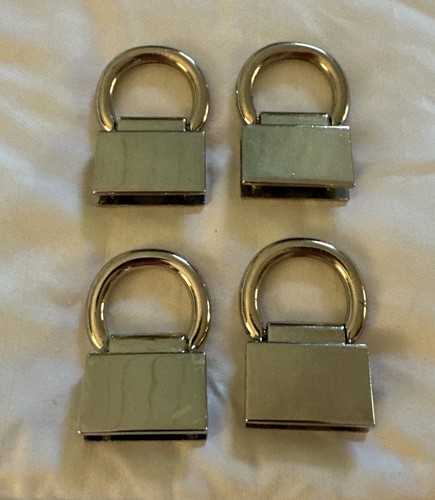 Edge Connector Strap Anchors in Silver 4 Pack By Emmaline Bags | eBay