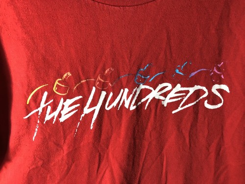 The Hundreds Mens Logo Shirt Large Red Free Shipping | eBay