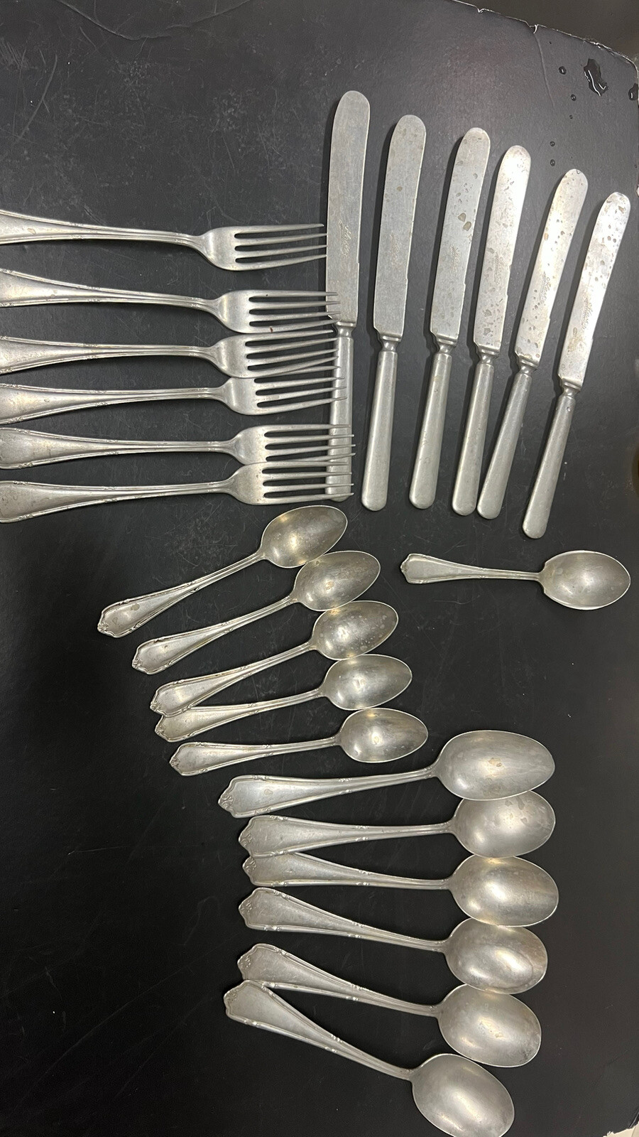 Antique Alaska Silverware Flatware 30 Pc Flatware | eBay