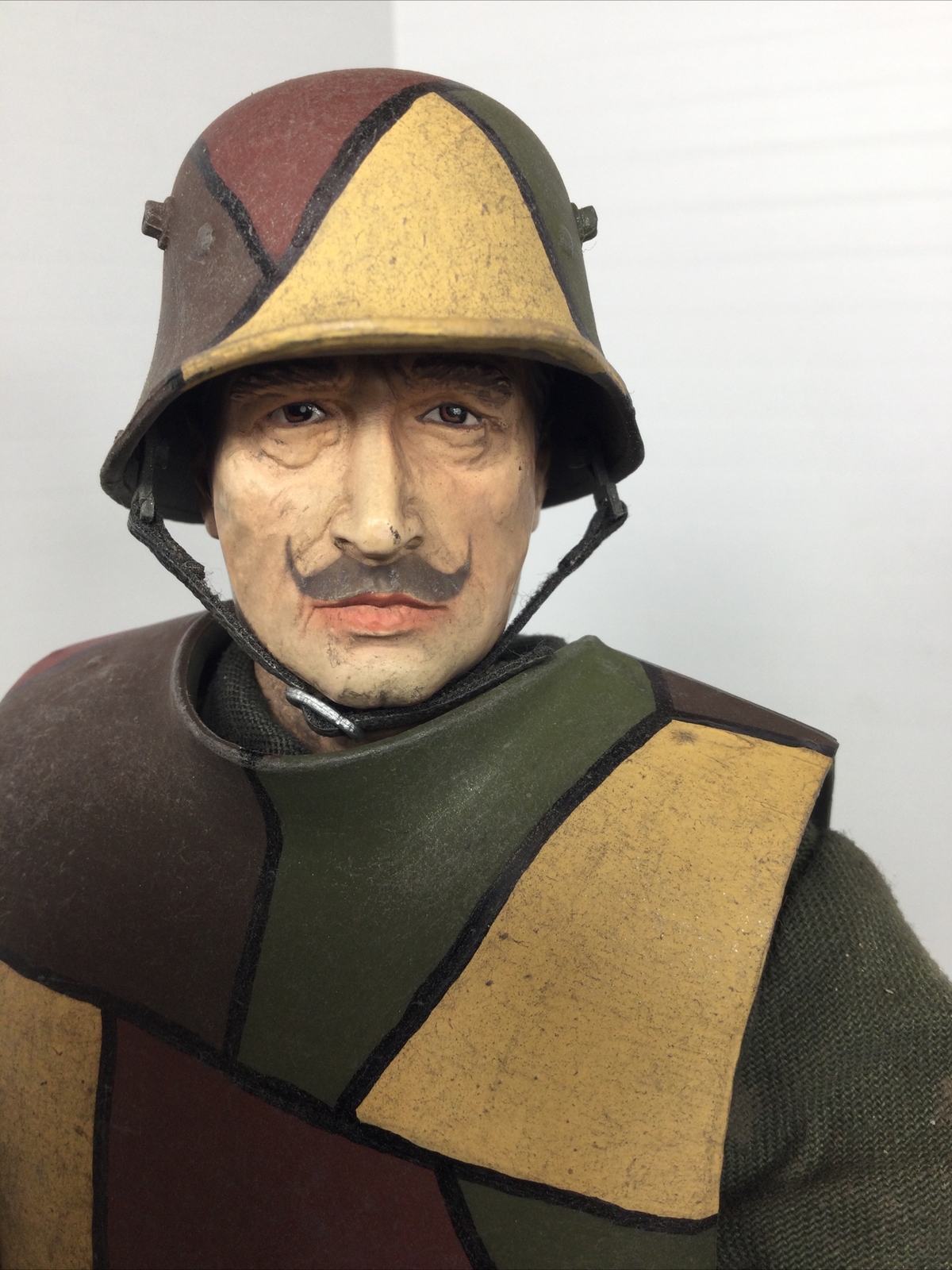 1/6 CUSTOM WW1 GERMAN SNIPER + BODY ARMOR & DAZZLE CAMO + OAK STAND DID ...