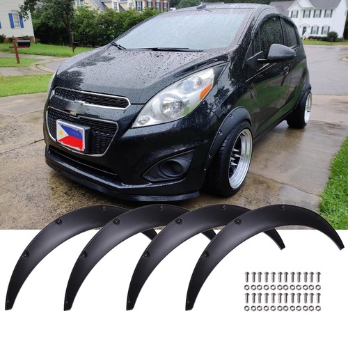 32" For Chevrolet Spark Classic EV Fender Flares Extra Wide Wheel Arch ...