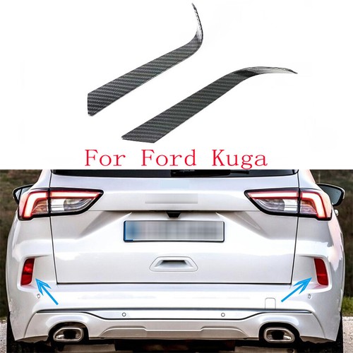 Carbon Tail Rear Fog Light Lamp Frame Cover Trim fit for Ford Kuga 2020 ...