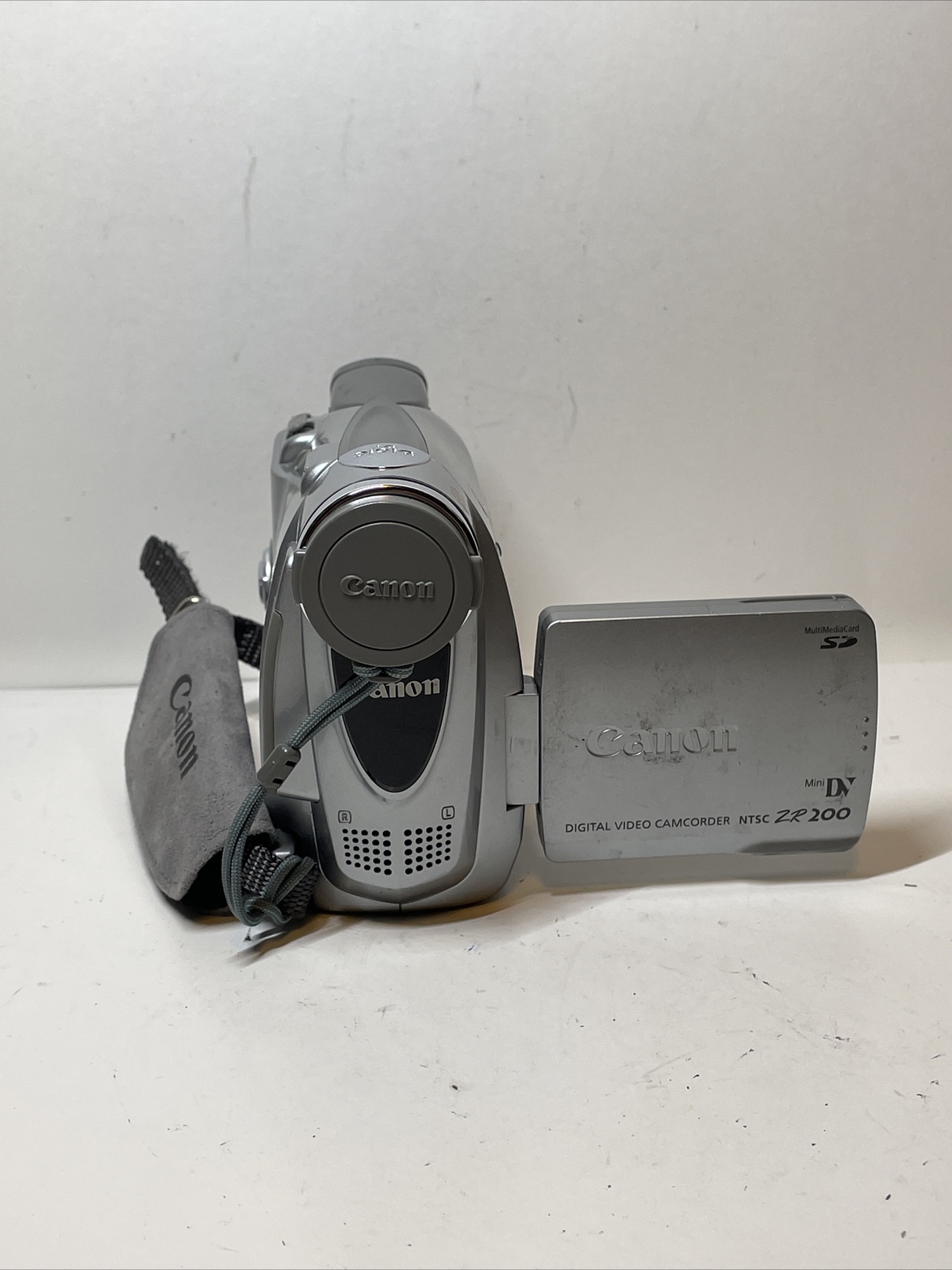 Canon ZR200 MiniDv Stereo Camcorder VCR Player TESTED READ DESCRIPTION ...