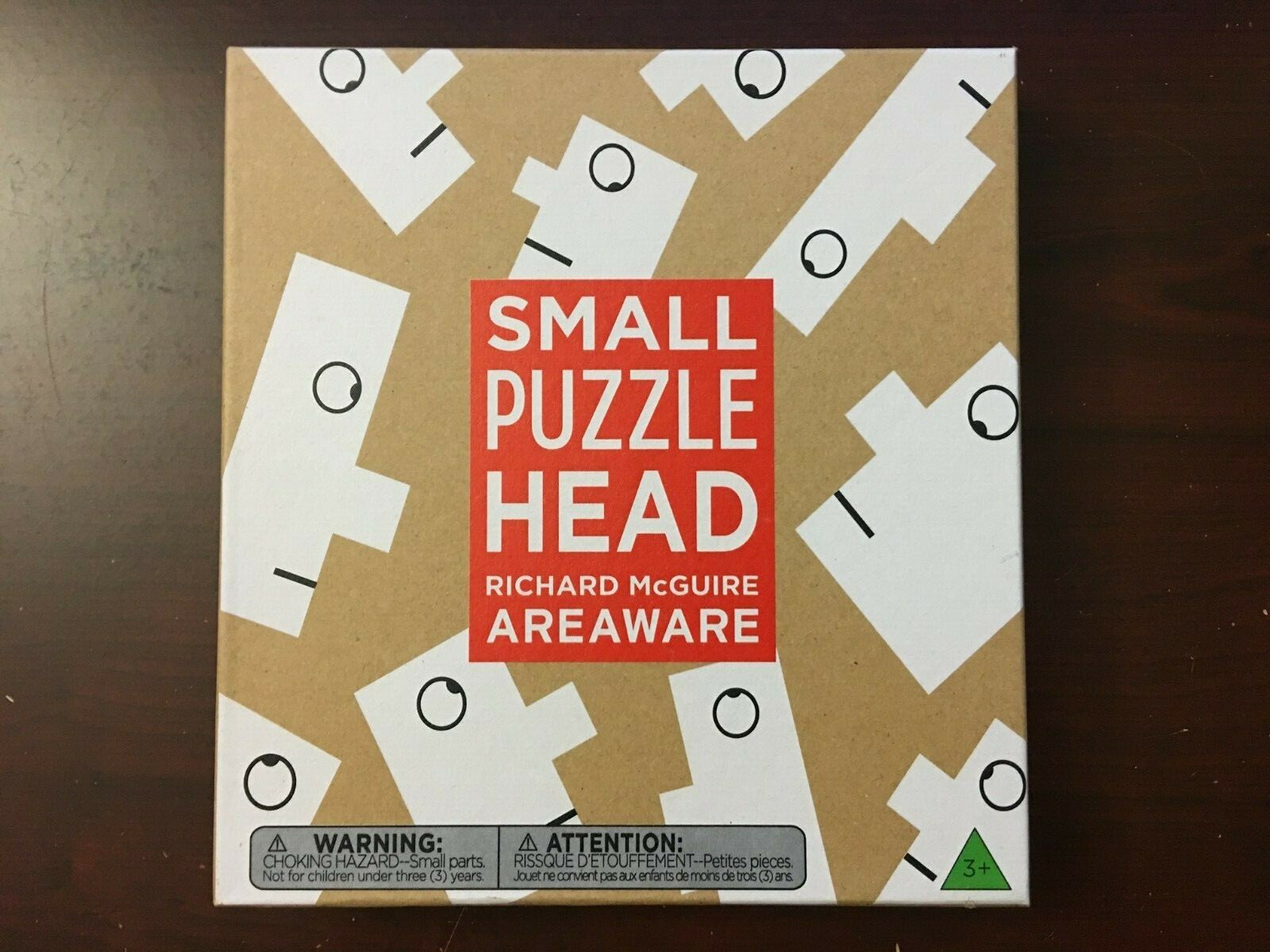 Areaware Puzzlehead Small Jigsaw Puzzle, Richard McQuire Wooden Block ...