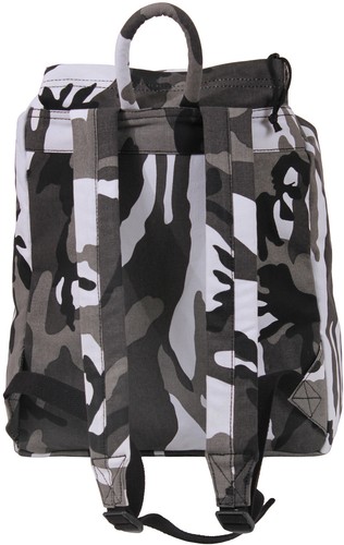 Rothco Canvas Day Pack Camo Backpack Army Knapsack Rucksack Work School ...