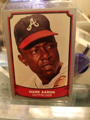 Pacific Baseball Legend Hank Aaron #1 1988 Atlanta Braves | eBay