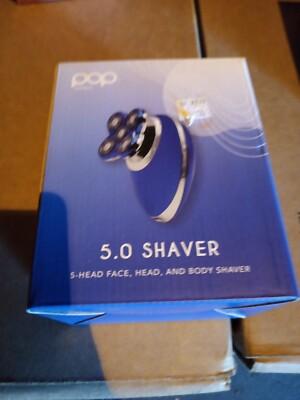 Pop Sonic 5.0 Shaver (5-Head Face, Head, and Body Shaver) LED Display ...
