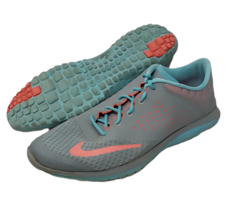Nike Women's Fit Sole Lite Run 2 Teal/Orange Size 11.5 - Gem