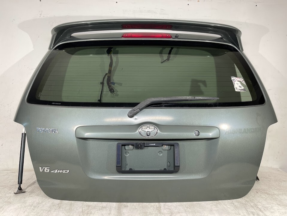 2001-2007 Toyota Highlander Rear Trunk Lid Tailgate Lift Gate Hatch OEM ...