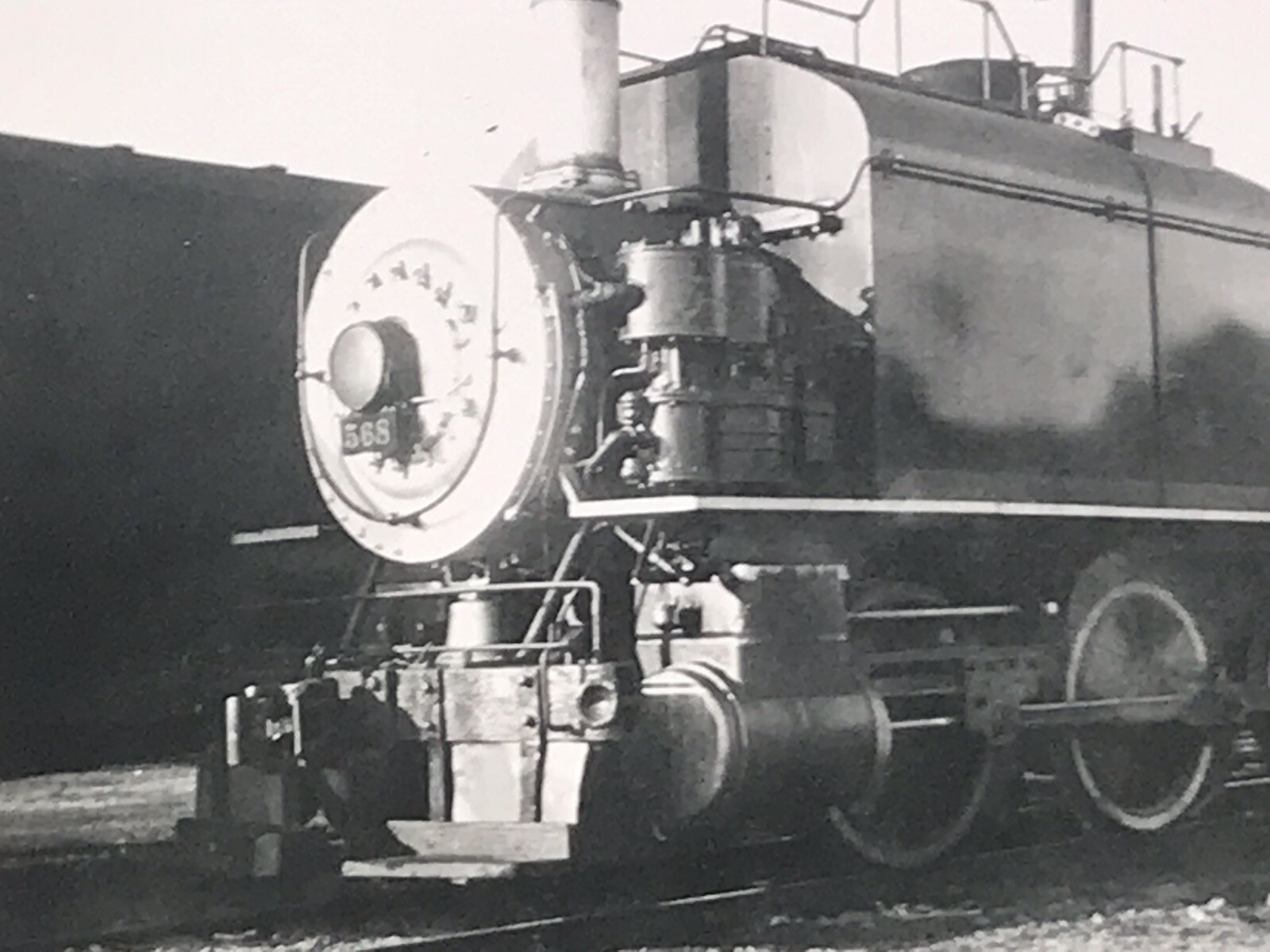 Southern Pacific Lines Railroad Shop Switcher Locomotive No. 568 ...