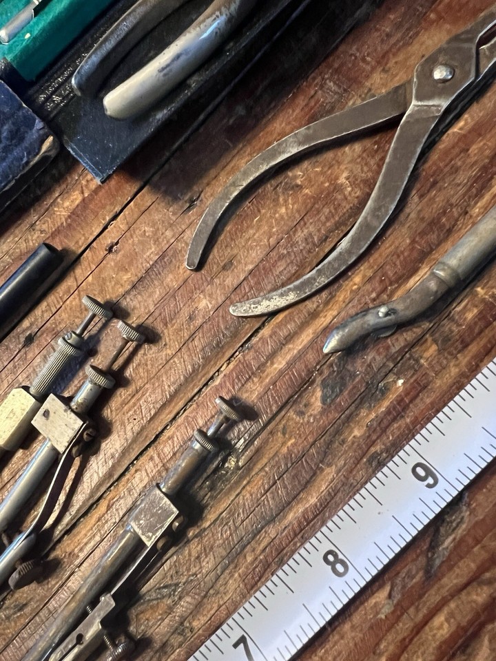 Lot of Vintage Drafting Tools from estate | eBay