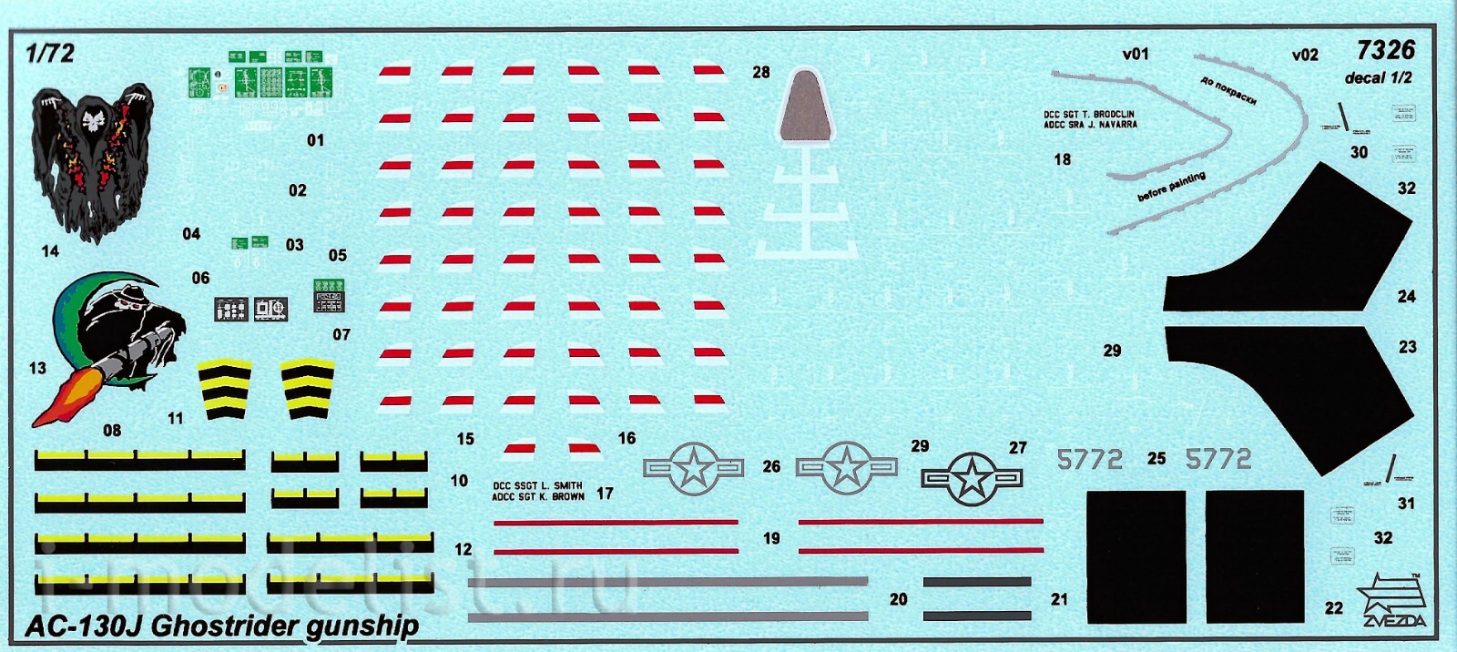 American Gunship AC-130J Ghostrider 7326 Zvezda 1:72 | eBay